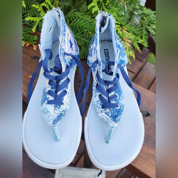 Converse | Shoes | Converse Chuck Taylor All Star Gladiator Thong Split ...